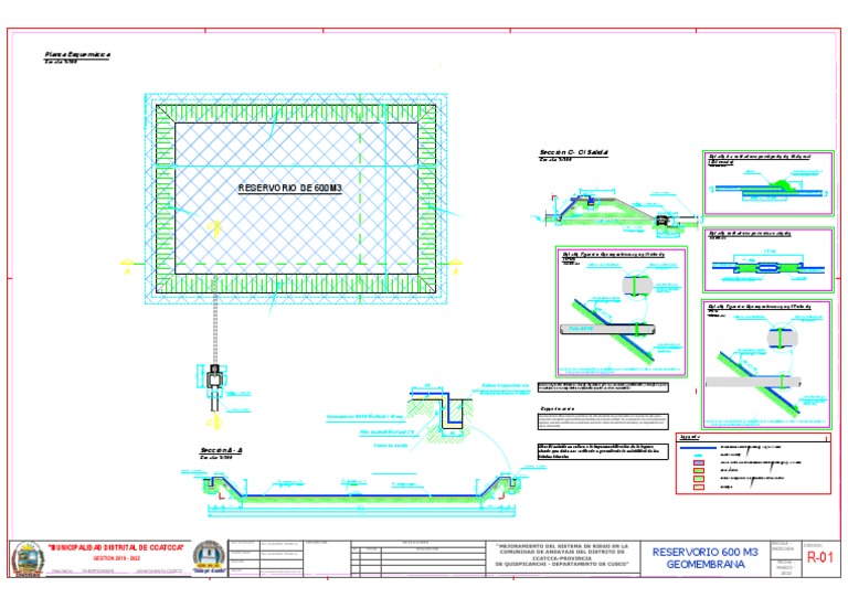 4 RESERVORIO GEOMEMBRANA - Recover | PDF | Procesos industriales | Materiales