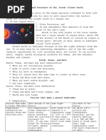 STEM11 - Earth Science Notes | PDF | Minerals | Igneous Rock