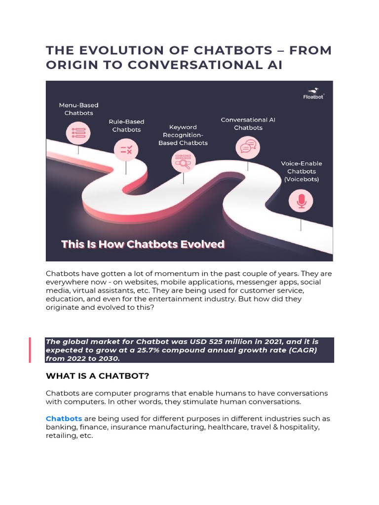 The Evolution of Chatbots | PDF | Service Industries | Information ...