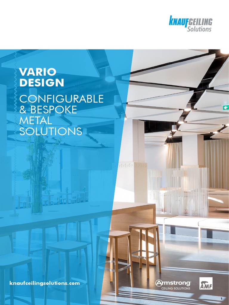 BR Knauf Ceiling Solutions Vario Design EN | PDF | Building Materials ...