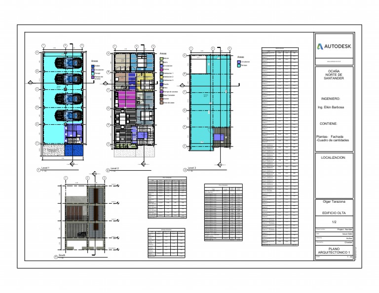 Plano Arquitectonico en Revit | PDF