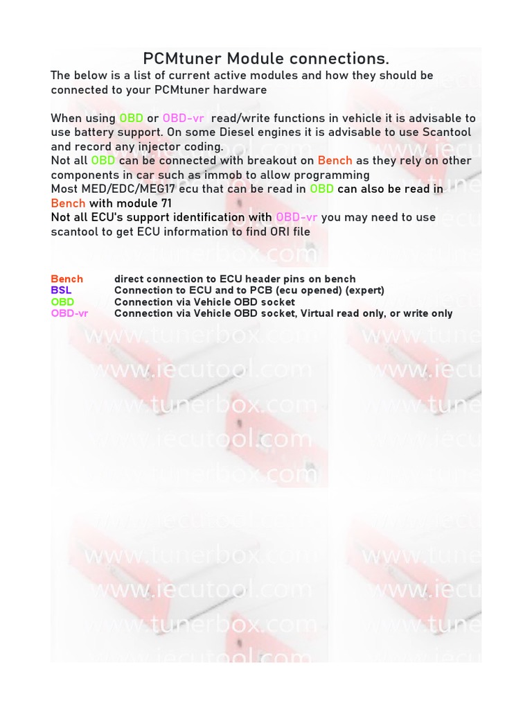 Module Connections | PDF | Ford Motor Company | Automotive Industry