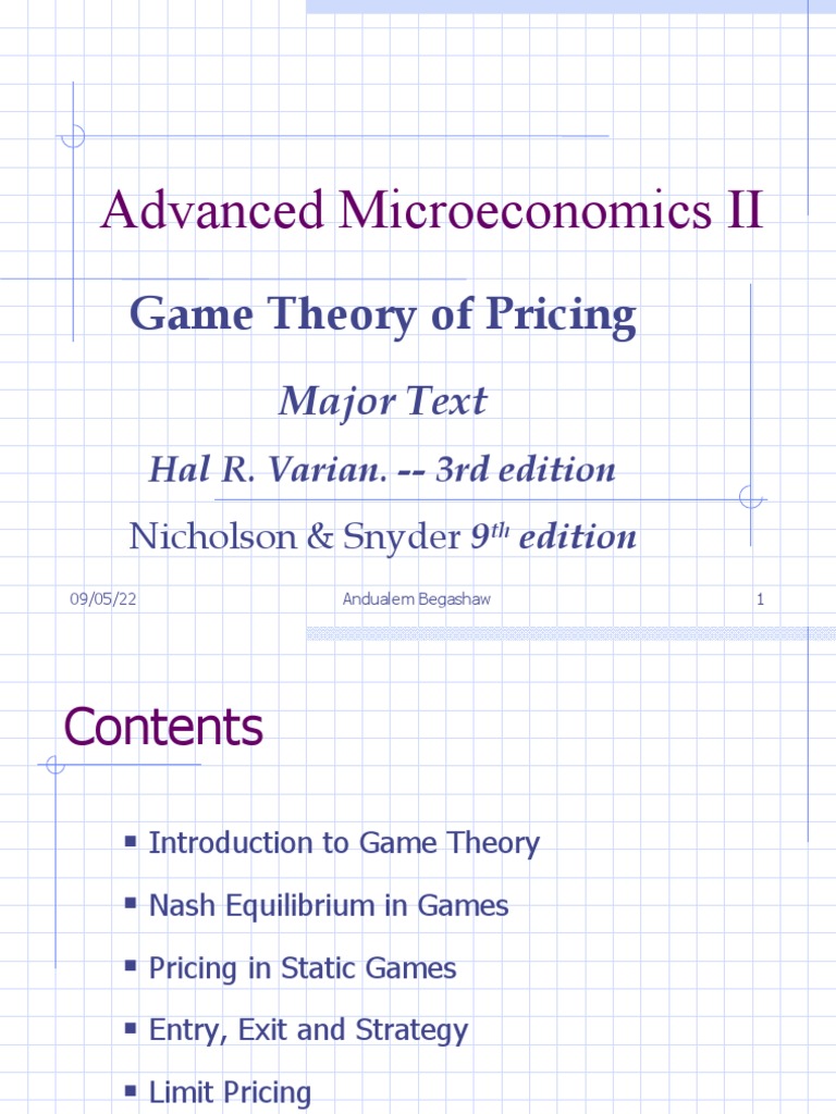 Microeconomics II. | Download Free PDF | Economic Equilibrium ...