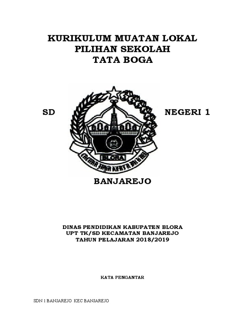 Contoh Mulok Tata Boga | PDF