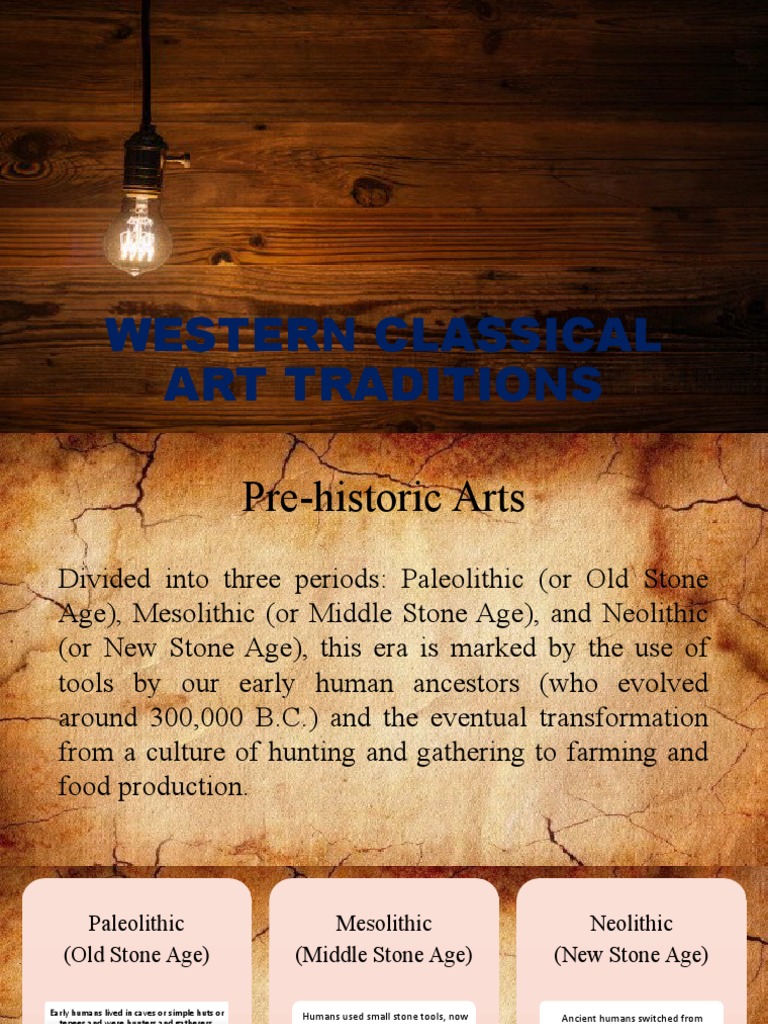 Overview of Western Classical Art | PDF | Paintings | Paleolithic