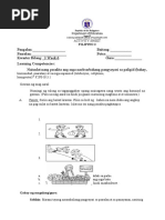 Filipino1 - Q3 - Module14 - Mga Babala Sa Paligid - v1 | PDF