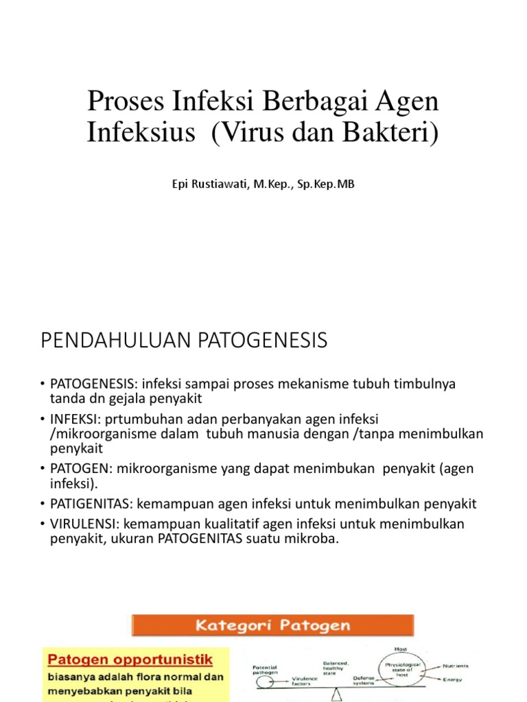 Proses Infeksi Berbagai Agen | PDF