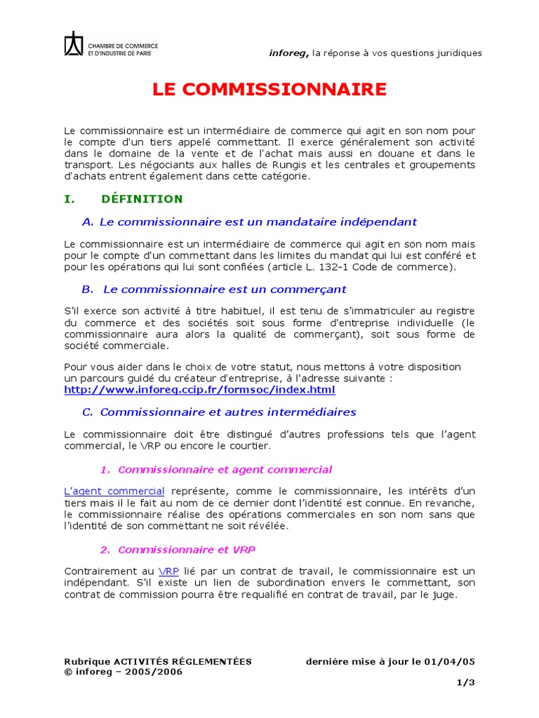 Commission Naire | PDF | Courtier | Business