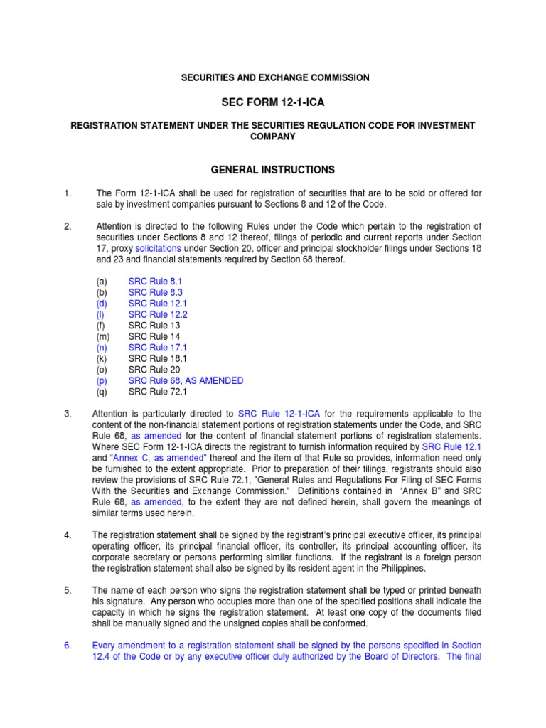 SEC Registration Guide | PDF | U.S. Securities And Exchange Commission | Securities (Finance)