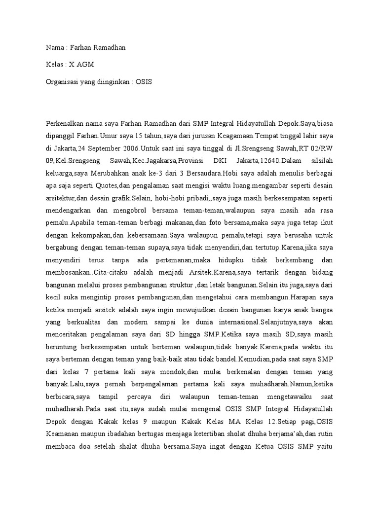 Esai Ldks 3 Osis | PDF