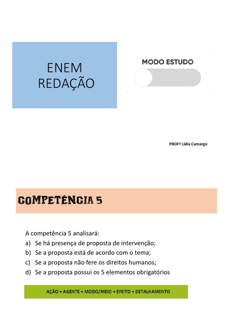 Estudo Da Grade Enem - Slides | PDF | Estado | Sociologia