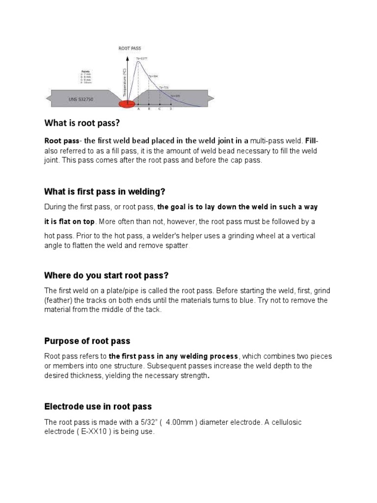 What Is Root Pass | PDF | Welding | Construction