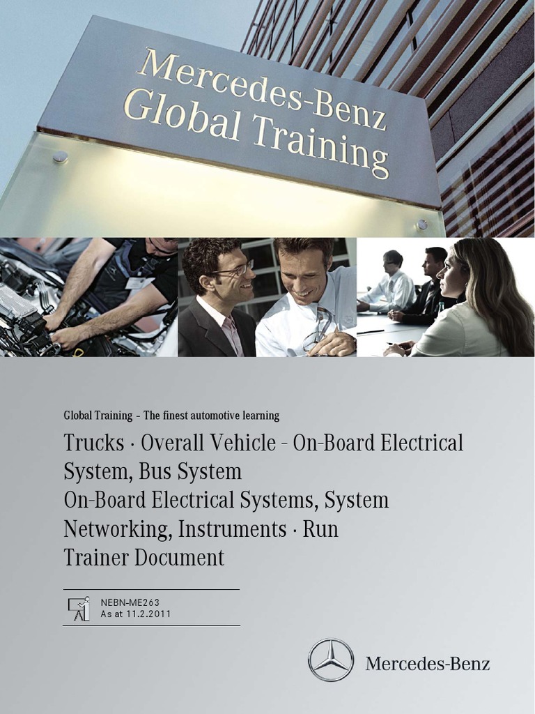 Trucks Overall Vehicle - On-Board Electrical System, Bus System On ...