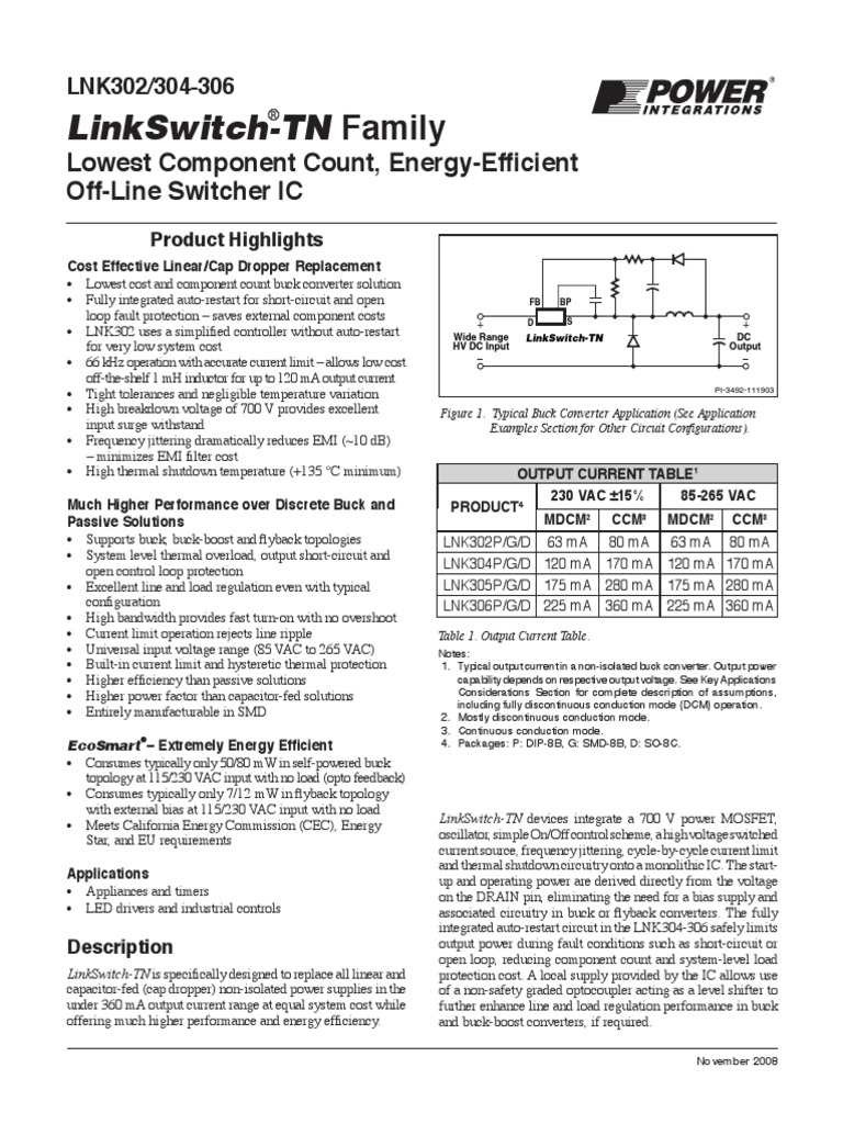 Datasheet | PDF | Capacitor | Mosfet