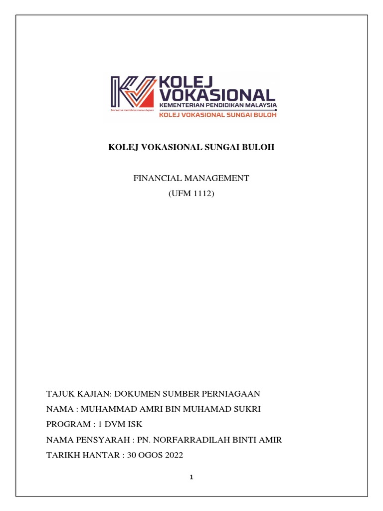 Folio Financial Management Pdf