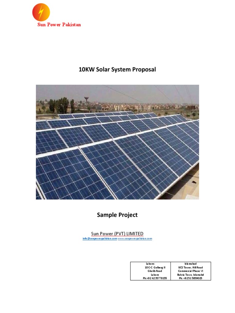 10KW On-Grid System | PDF | Photovoltaic System | Photovoltaics