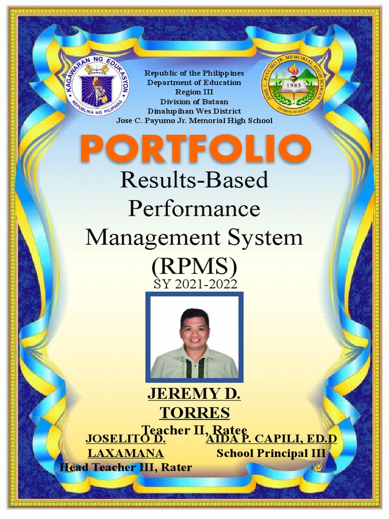 Jeremydt Rpms Portfolio | PDF | Teaching Method | Lesson Plan