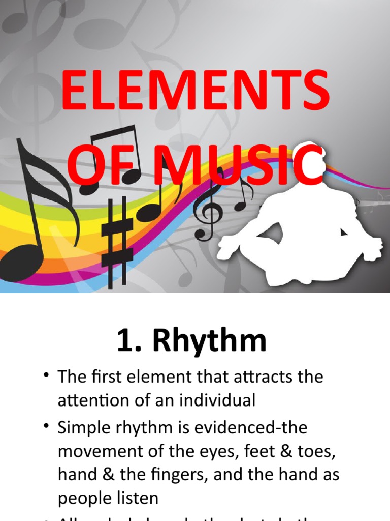 Key Elements of Music Explained | PDF