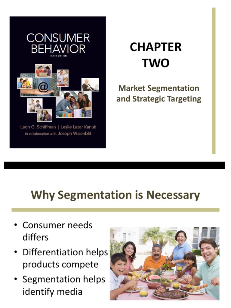 Consumer Behavior Chapter 2 | PDF | Market Segmentation | Brand