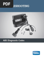 05-Fault Code List-Wabco | PDF | Anti Lock Braking System | Electrical ...