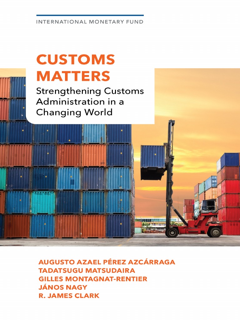 IMF 2022 Customs Matters | PDF | Tariff | Taxes