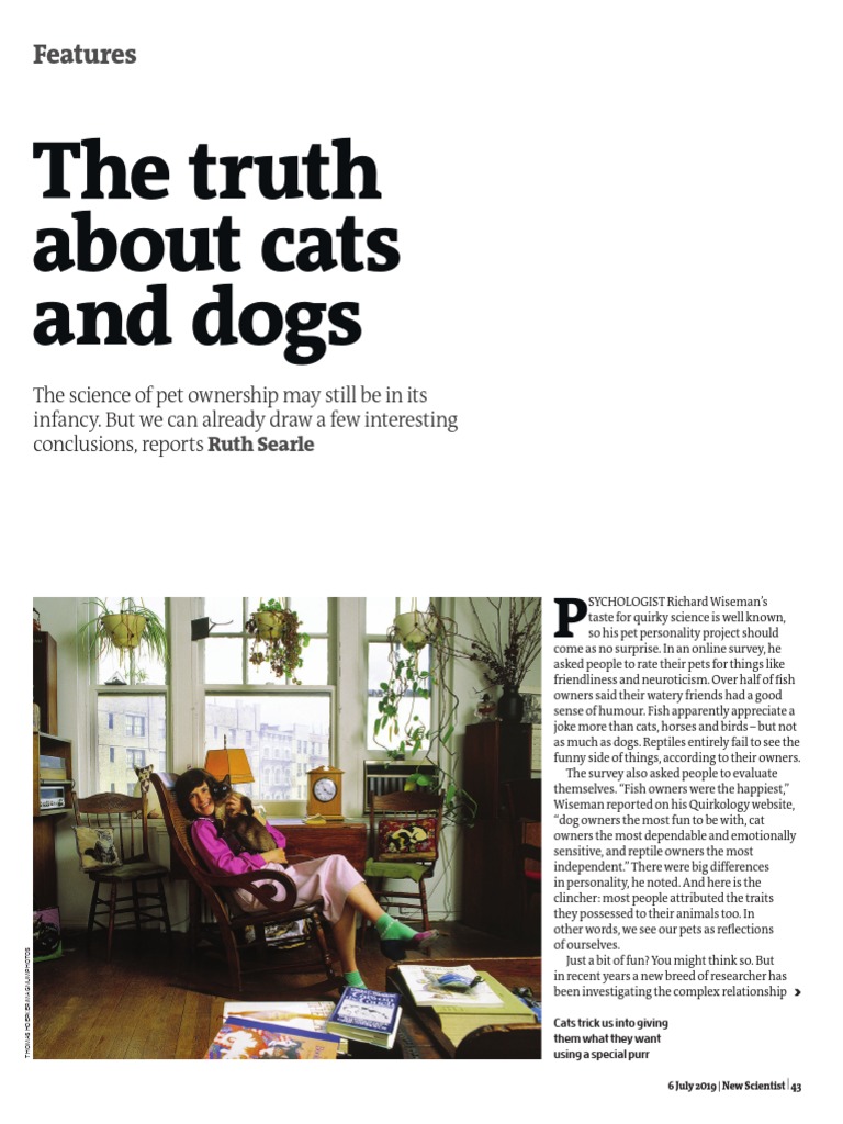 The TRTH About Cats and Dogs | PDF | Dogs | Pet