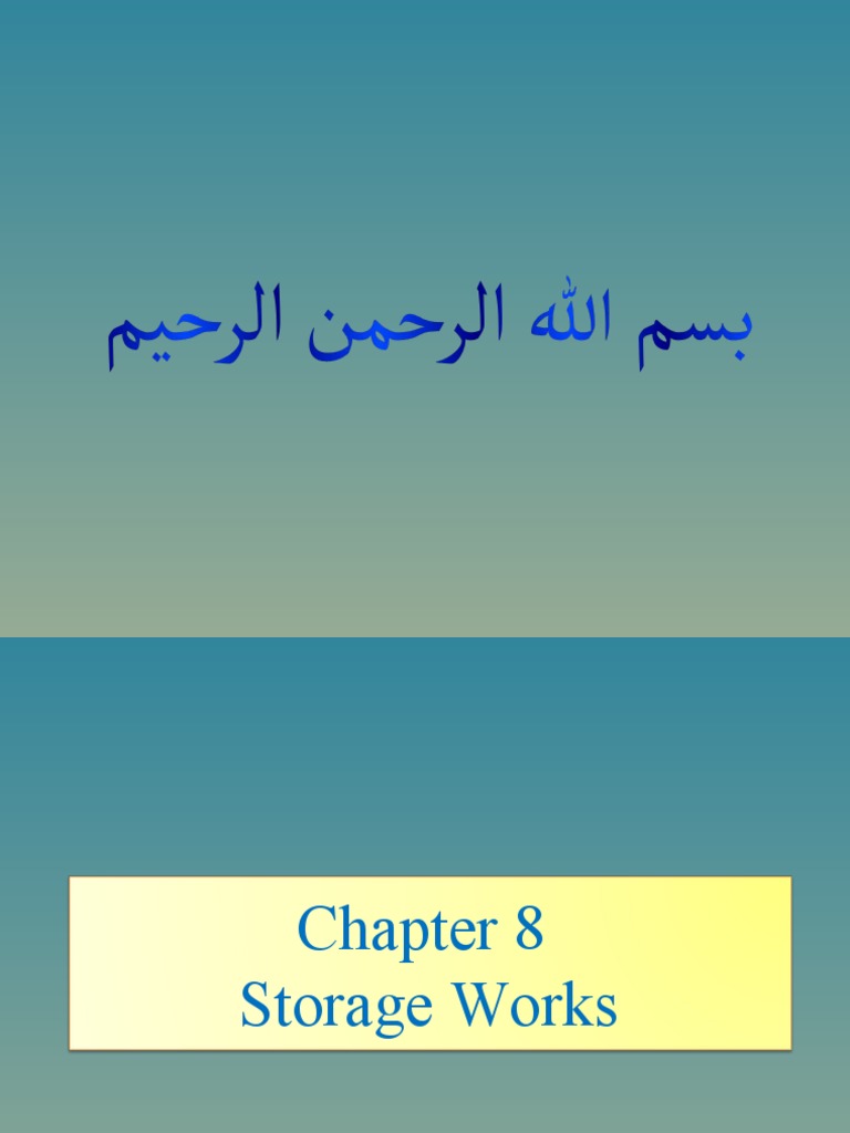 Storage Works Sanitary Engineering-Chapter8 | PDF | Pump | Gases