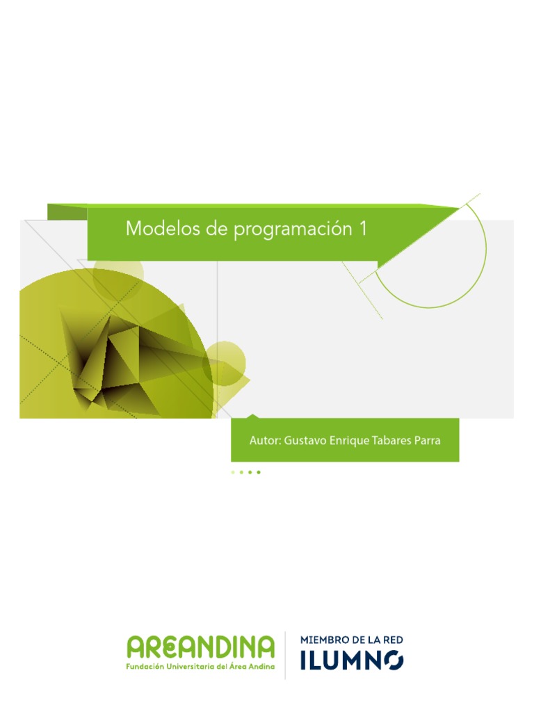 Modelos de Programación 1 | PDF | Lenguaje de programación | Objeto (informática)