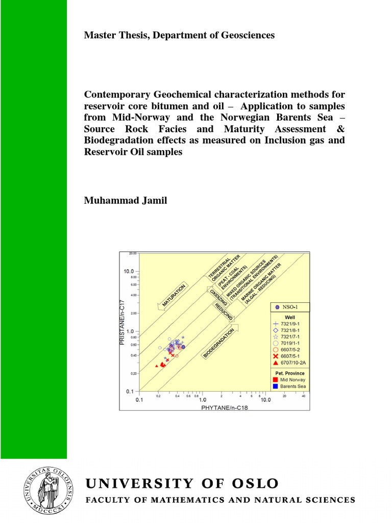 Contemporary Geochemical Characterization Methods For Reservoir Core Bitumen and Oil ...