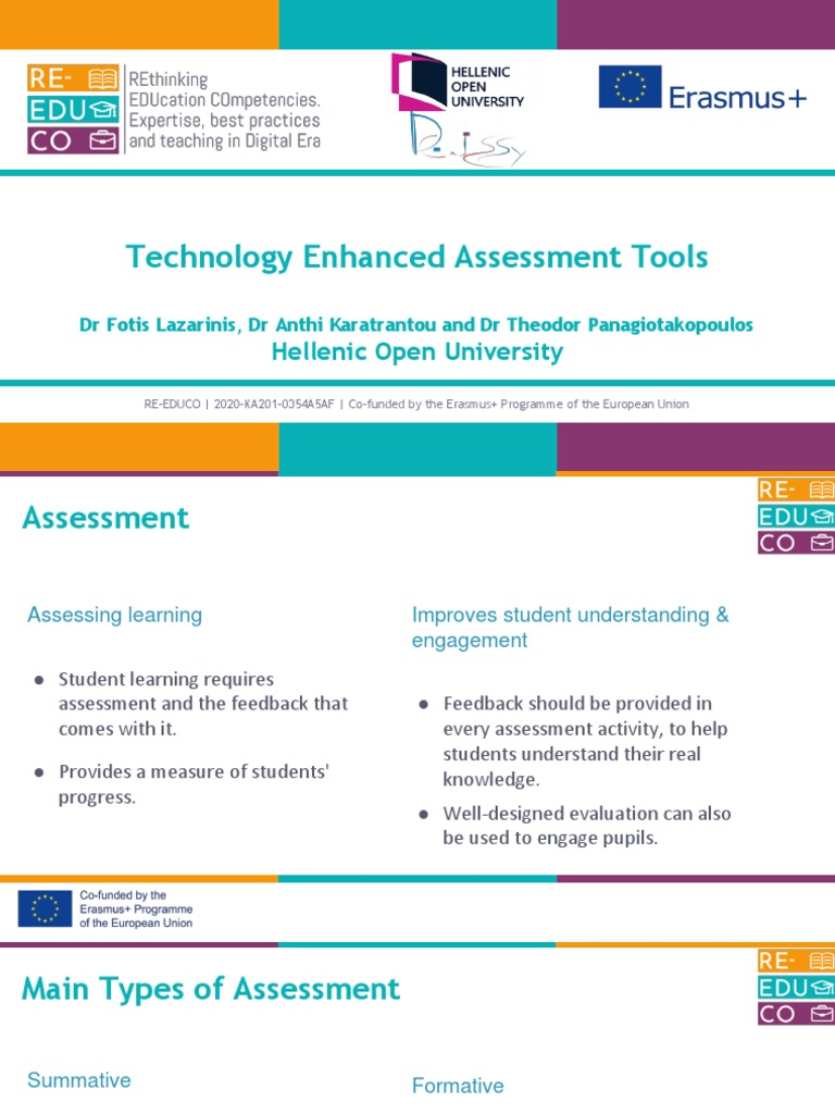 Technology Enhanced Assessment | PDF | Educational Assessment | Evaluation