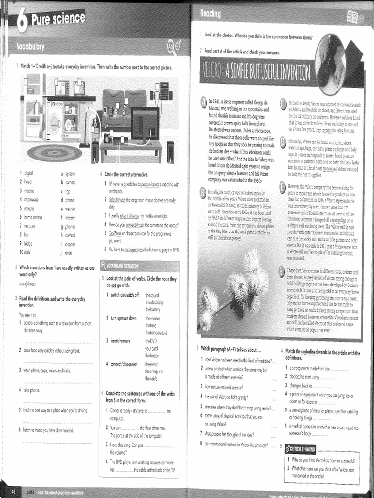 Gateway b1 Unit 6 WB | PDF