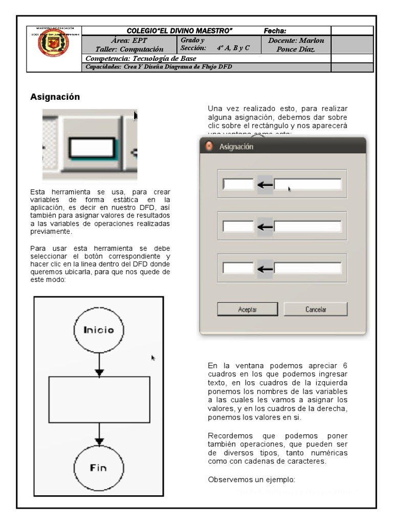 Guia-N°07-4SEC-DFD - Asignaciones | PDF | Volumen | Algoritmos