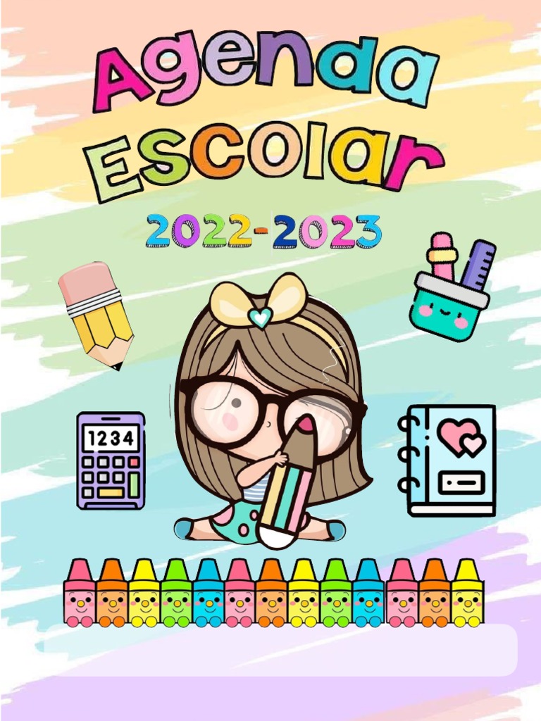 Agenda Escolar 2022-2023 | PDF | Discapacidad intelectual | Desorden ...