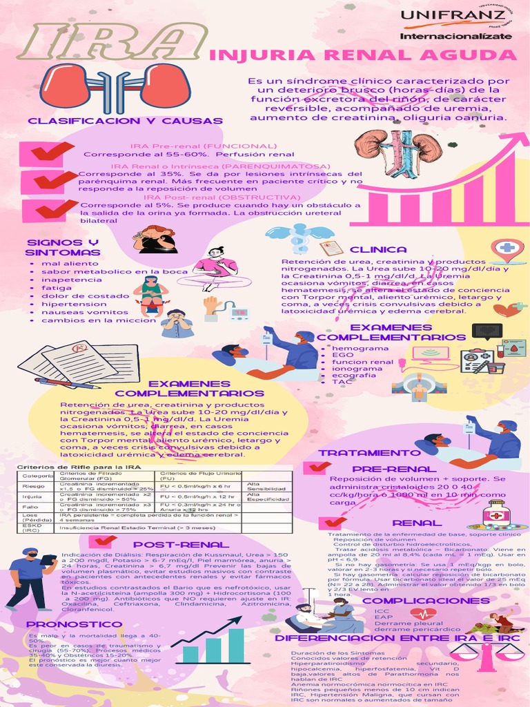 Injuria Renal Aguda: Clasificacion Y Causas | PDF | Medicina | Causas de la muerte