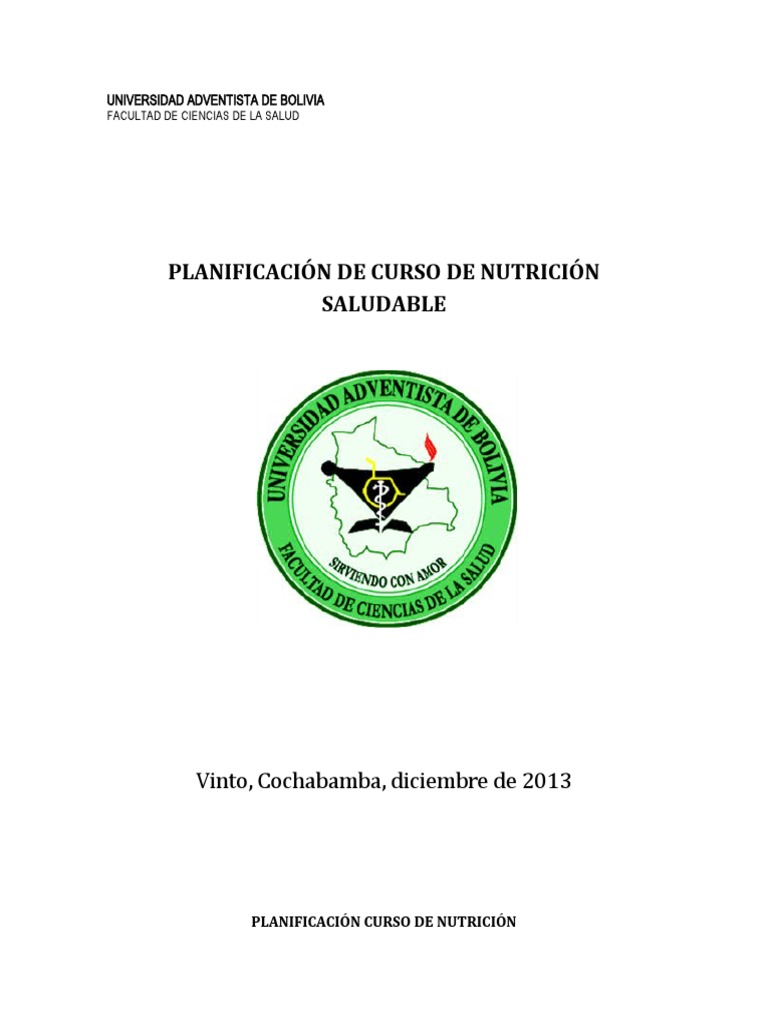 Curso Nutrición 2020 | PDF | Nutrición | Dieta y nutrición