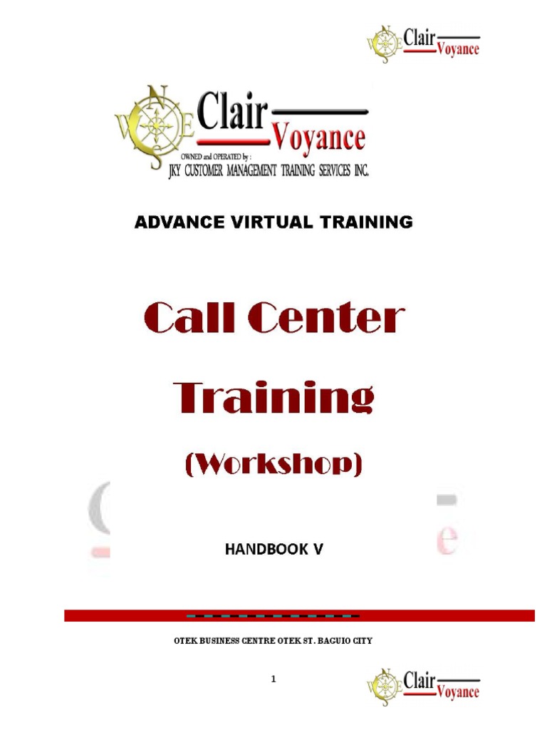Virtual Training Handbook V - CCA Workshop | PDF