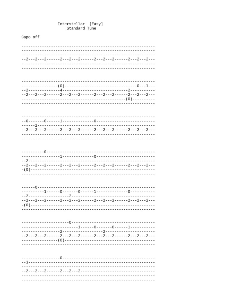 Interstellar (TABS) | PDF