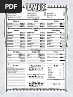 Pathfinder 1 Character Sheet | PDF