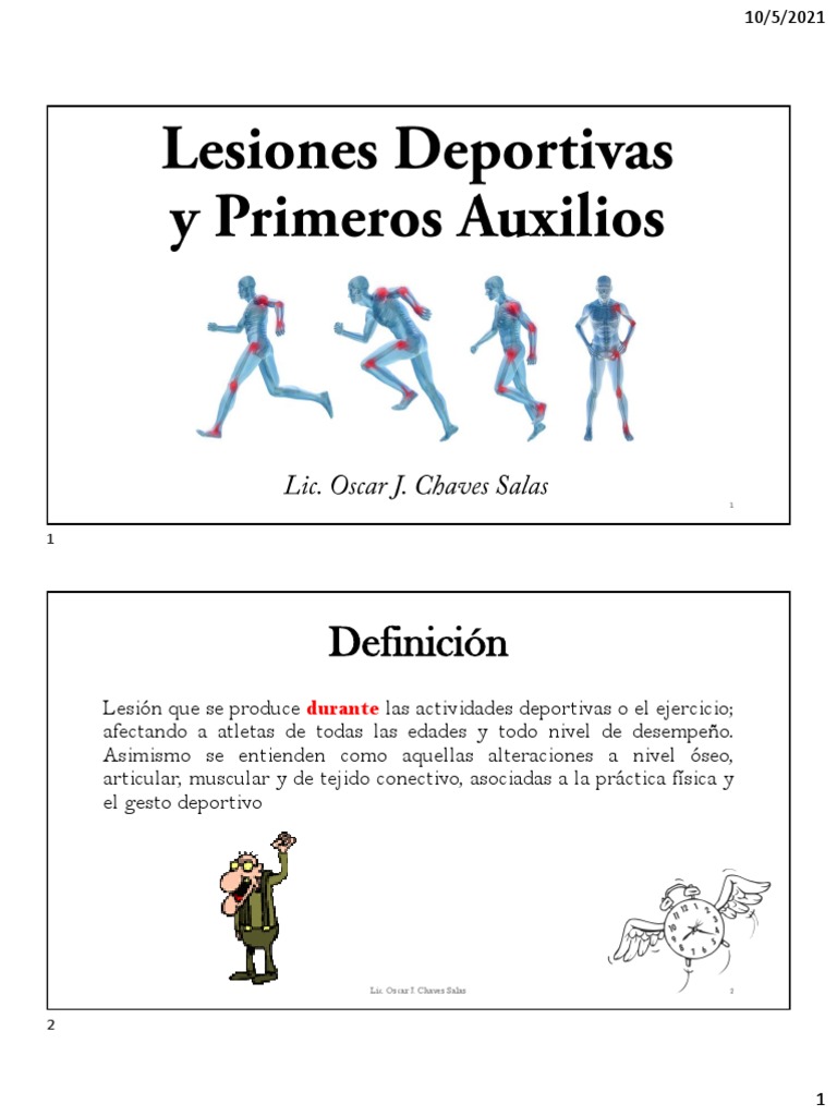 Prevención y clasificación de lesiones deportivas | PDF | Inflamación | Macrófago