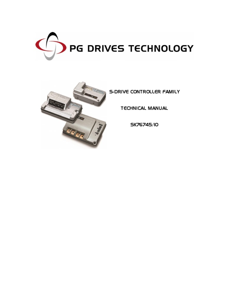 Manual Tecnico de Tarjeta S-Drive PG Drives | PDF | Electrical ...