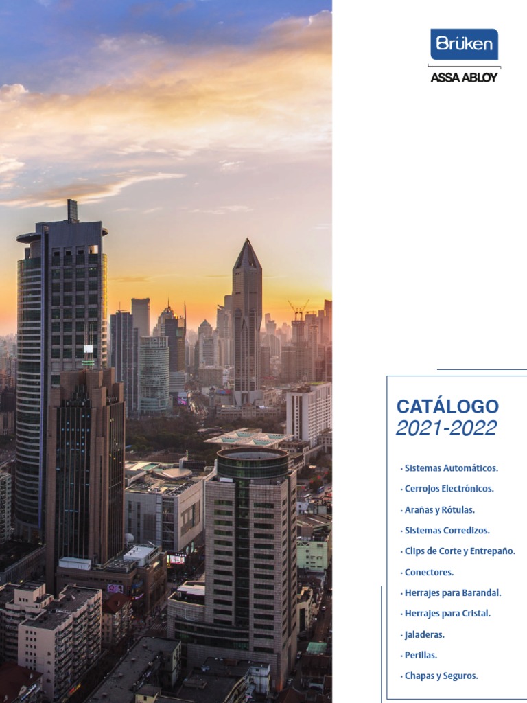 BRUKEN Catalogo Bruken Herrajesvidrio 2021 | PDF