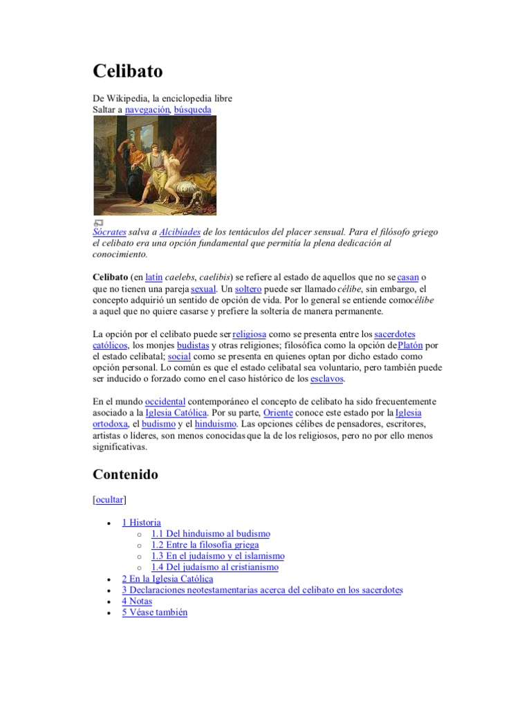 El Celibato en Las Religiones | PDF | Celibato | Sacerdote