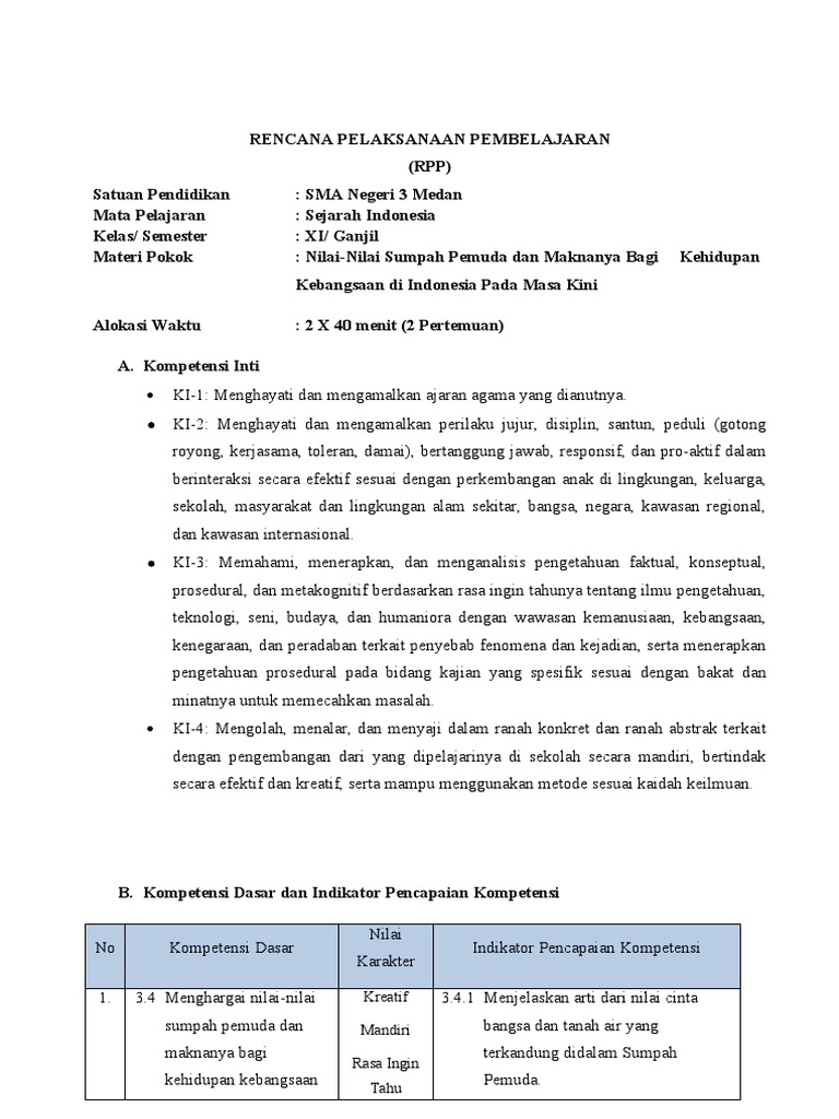 RPP, LKPD, Bahan Ajar | PDF