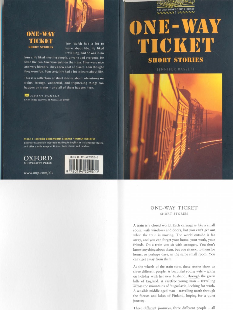 Stage 1 - 400 Headwords One-Way Ticket - Short Stories | PDF