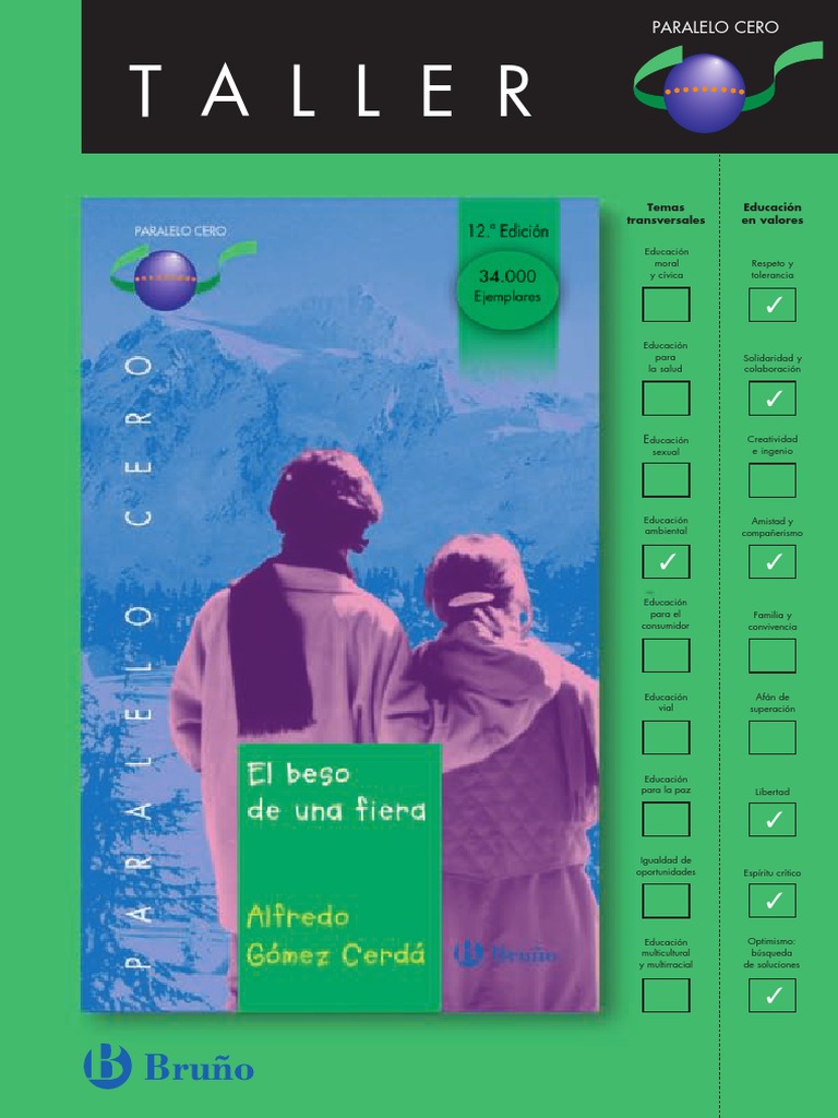 Taller El Beso de Una Fiera | PDF | Novelas | Narración