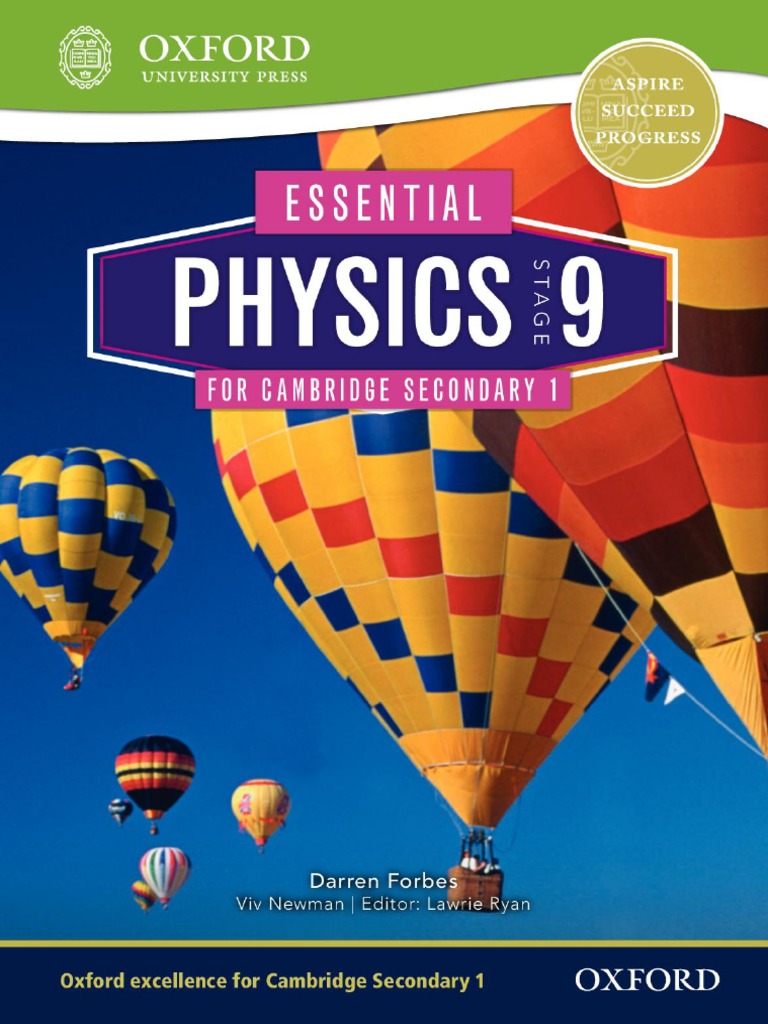 Essential Physics For Cambridge Lower Secondary Stage 9 Student Book (CIE Checkpoint) by Forbes ...