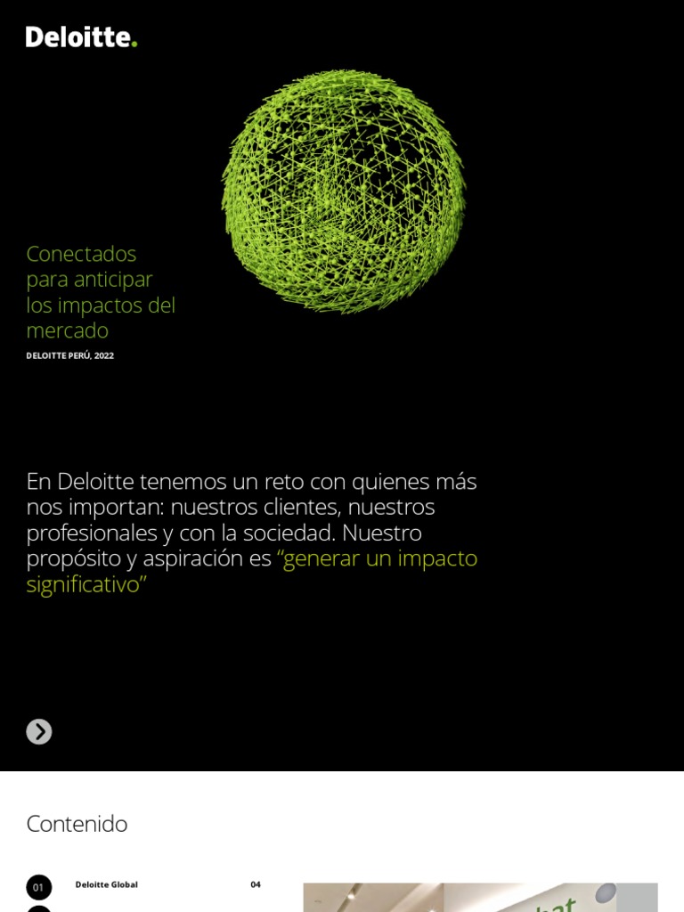 Deloitte Brochure Perú | PDF | Auditoría | normas internacionales de ...