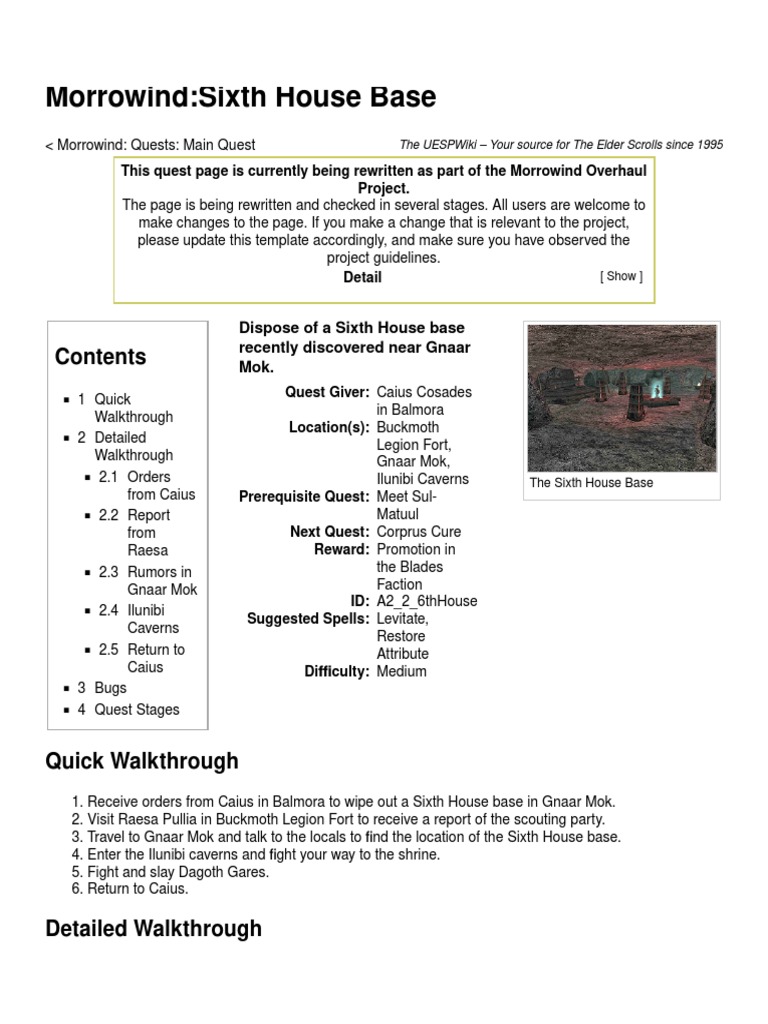 Sixth House Base | PDF