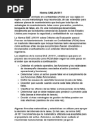 Norma SAE JA1011 - Criterios de Evaluación para Procesos de Mantenimiento Centrado en ...