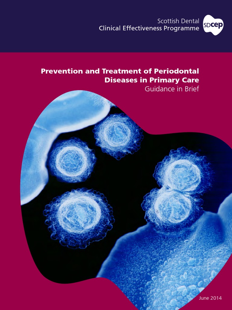 SDCEP Periodontal Disease Guidance in Brief | PDF | Periodontology ...